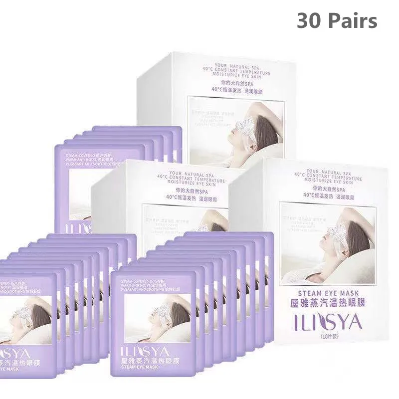 ilisya-3-Box-Steam-Eye-Mask-Eye-Care-Skin-Dark-Circle-Anti-aging-Eye ...