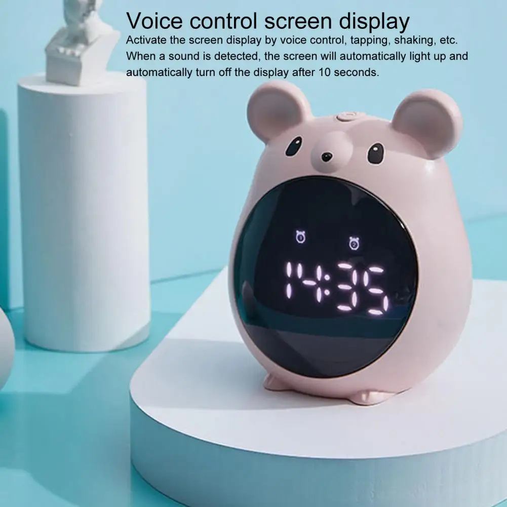Turning Off Alarm Clock Cartoon