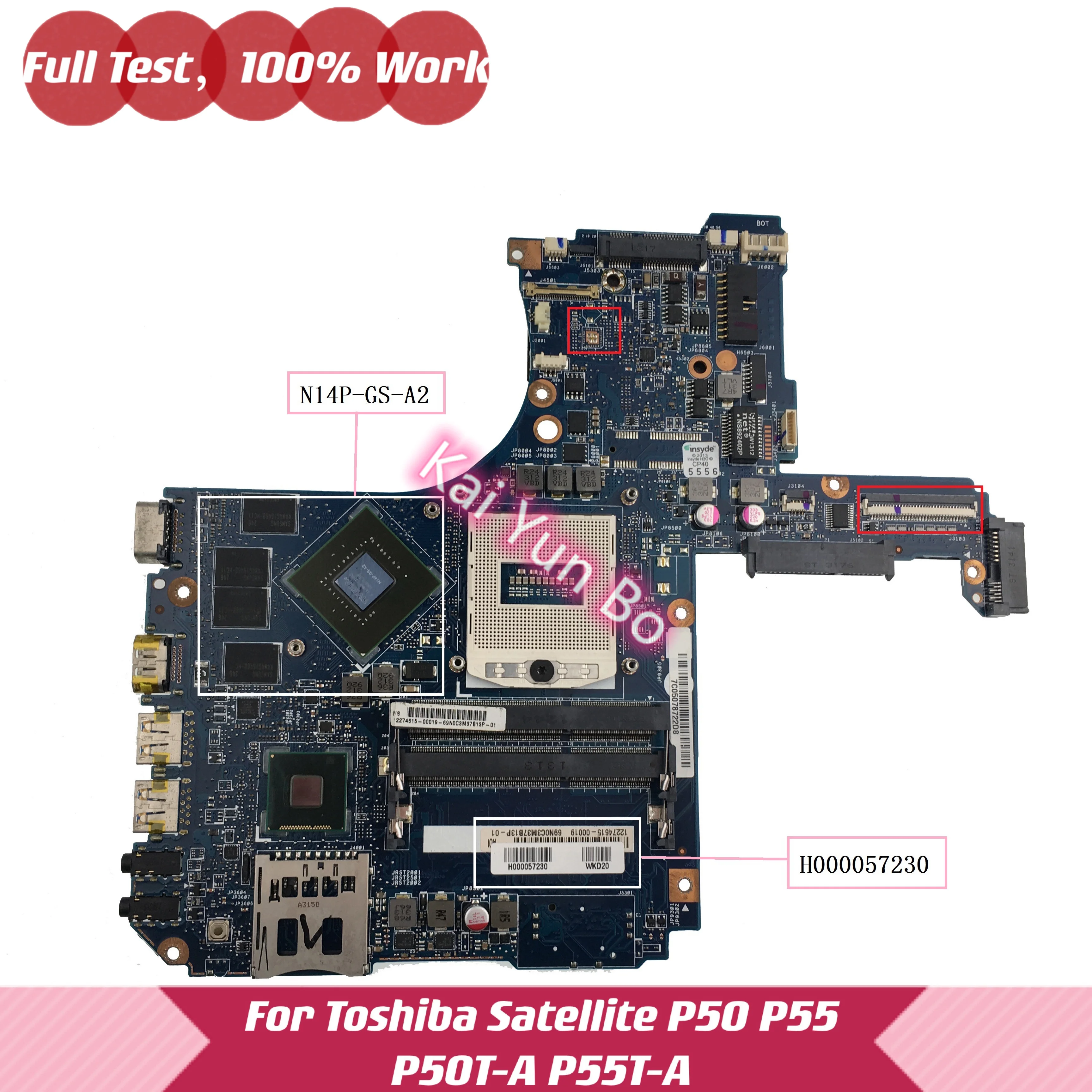 H000057230-For-Toshiba-Satellite-P50T-A-P55T-A-P50-A-P55-A-Laptop ...