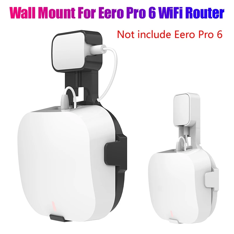RISE-Wall-Mount-For-Eero-Pro-6-Wifi-Router-Holder-Outlet-Stand-Space ...