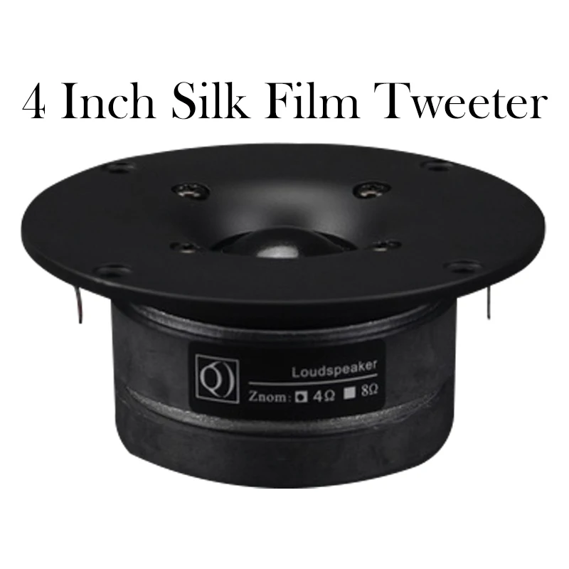 4-Inch-Tweeter-Speaker-Unit-4-8-Ohm-25W-Ball-Top-Silk-Film-DIY-Audio ...