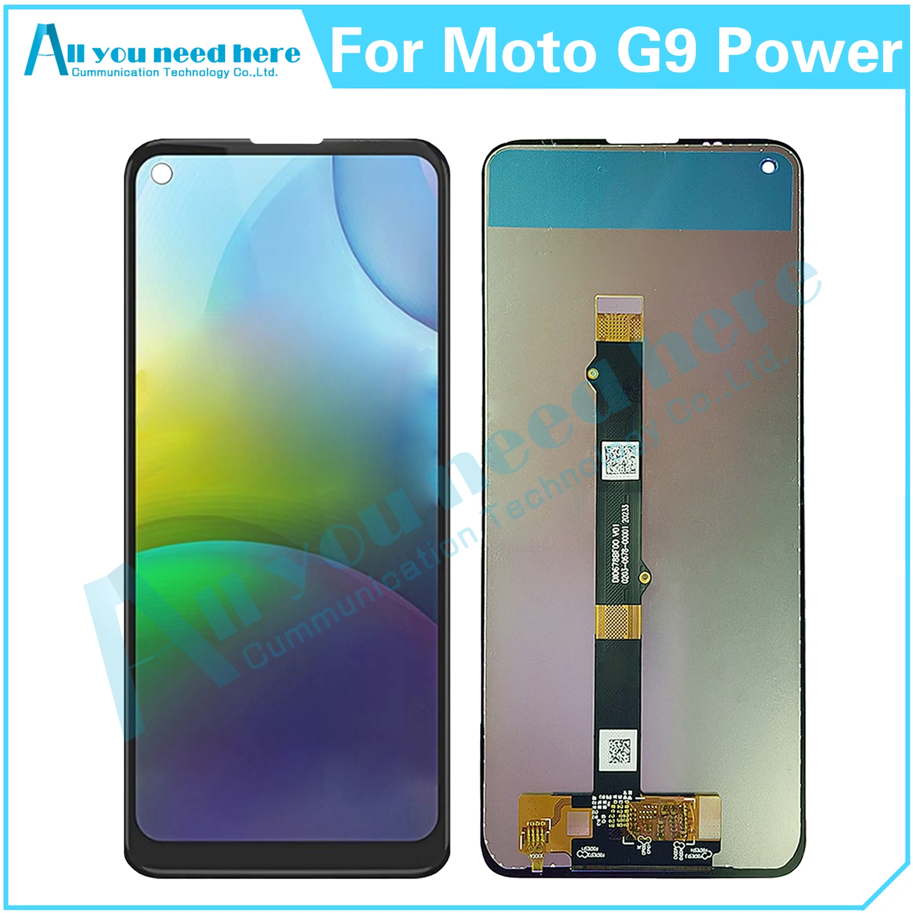100% Test For Motorola Moto G9 Power XT2091 LCD Display Touch Screen ...