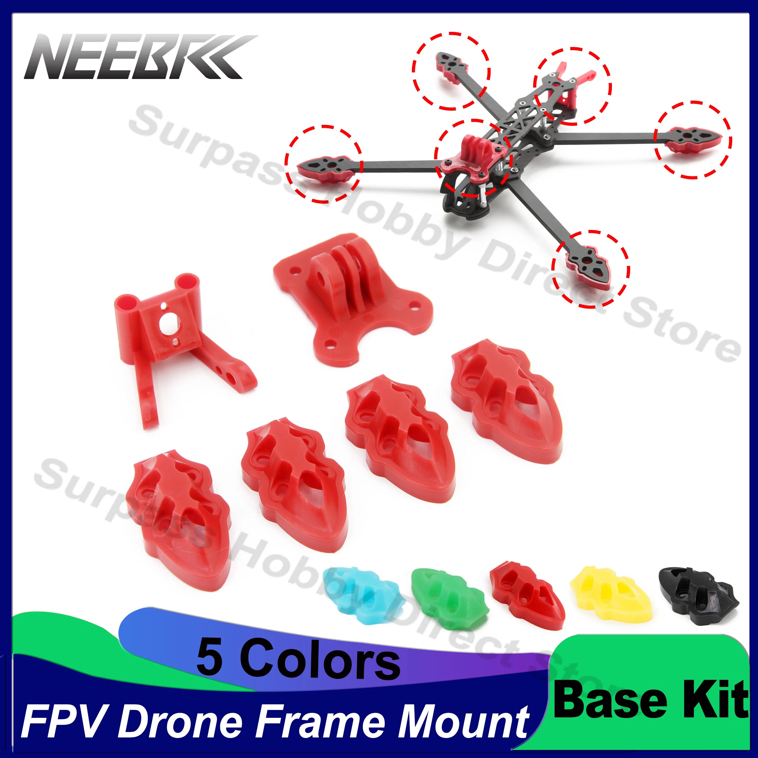 Mark4-7inch-295mm-315mm-RC-Plane-FPV-Racing-Drone-Quadcopter-Frame ...
