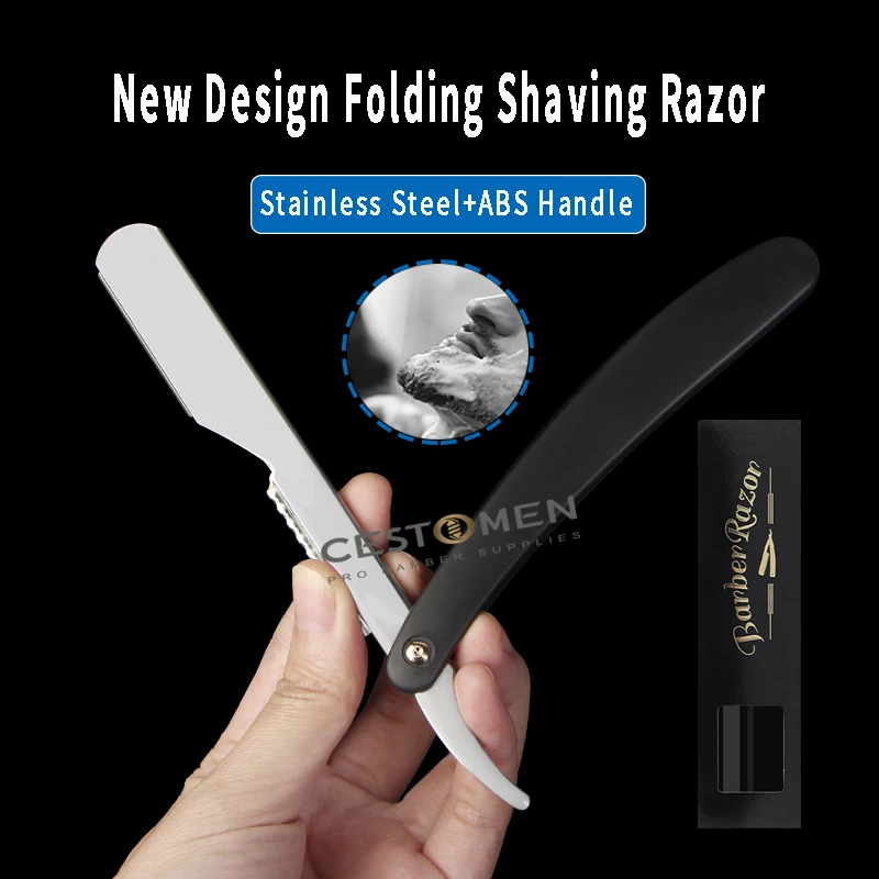 New-Barber-Razor-Haircut-Beard-Eyebrow-Shaving-Tools-Manual-Depilation ...