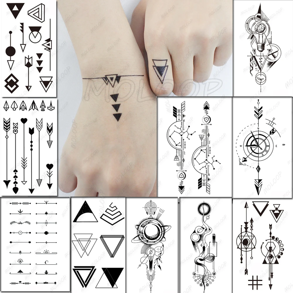 Geometric Arrow Design