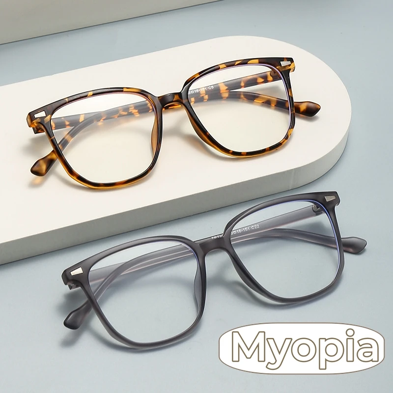 Ultra-Light-TR90-Anti-blue-Light-Near-Sight-Glasses-Square-Rice-Nail-PC ...