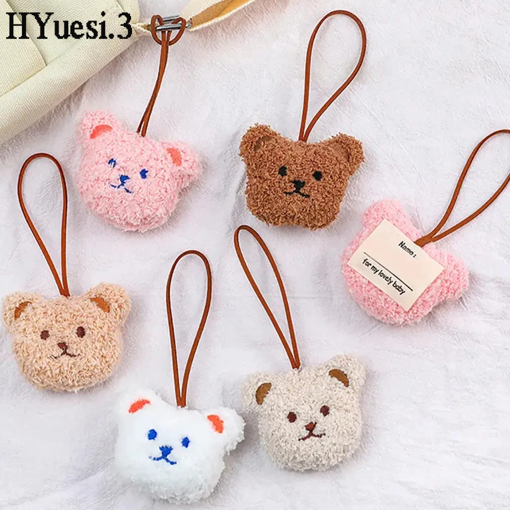 Cute-Plush-Bear-Keychain-Cartoon-Animal-Shaped-Kindergarten-Name-Tag ...