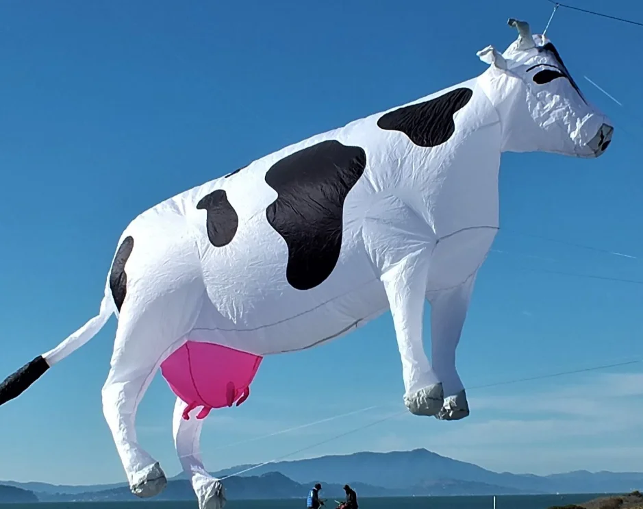 Cow Kite Pendant kite Kite flying kites for adults outdoor toys big ...
