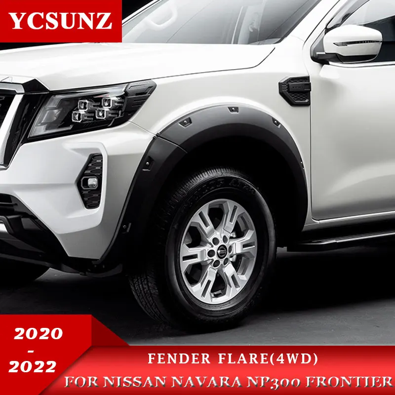 Wheel Arch Fender Flares Mudguards For Nissan Navara NP300, 47% OFF