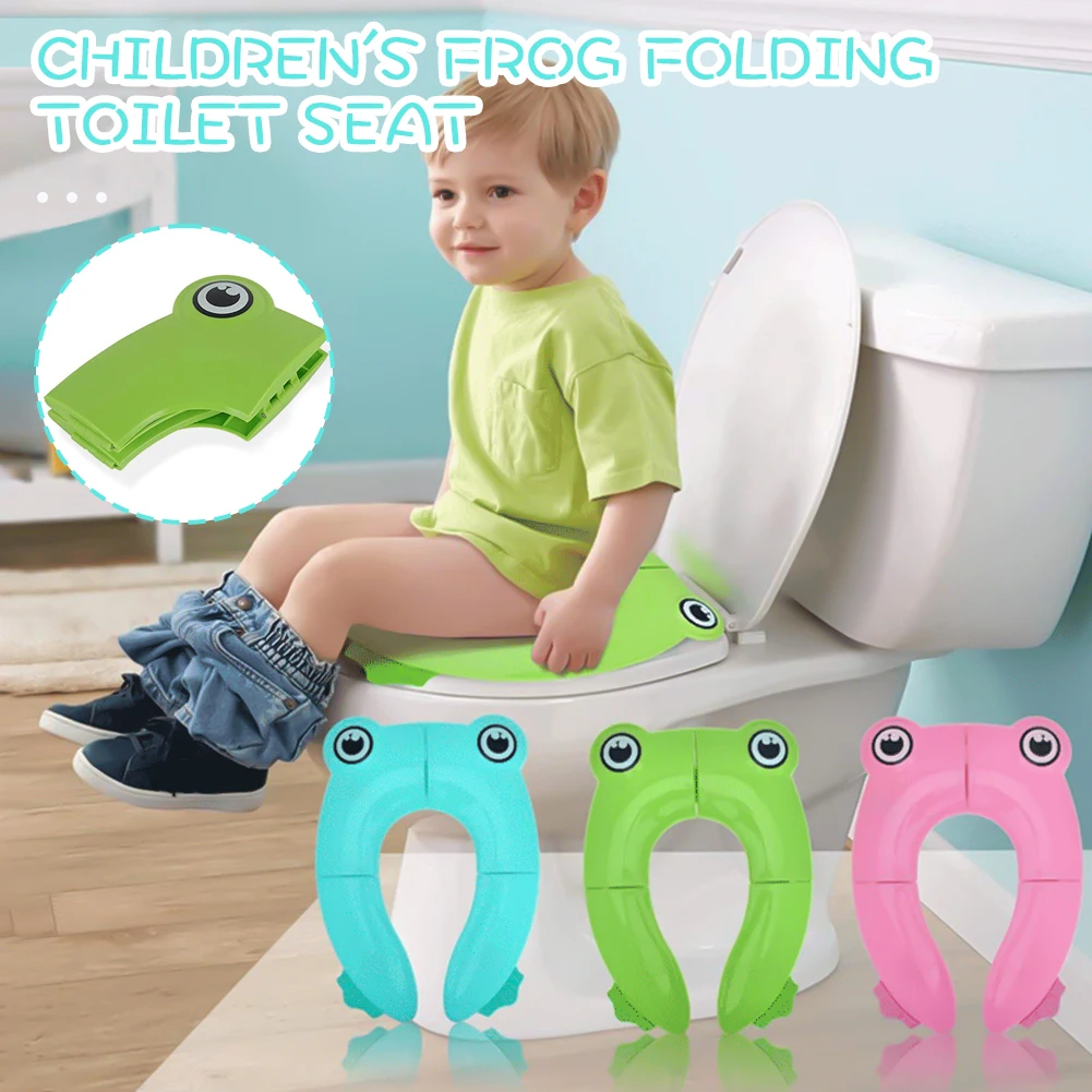 Asientos-de-inodoro-port-tiles-plegables-para-ni-os-orinal-con-forma-de ...