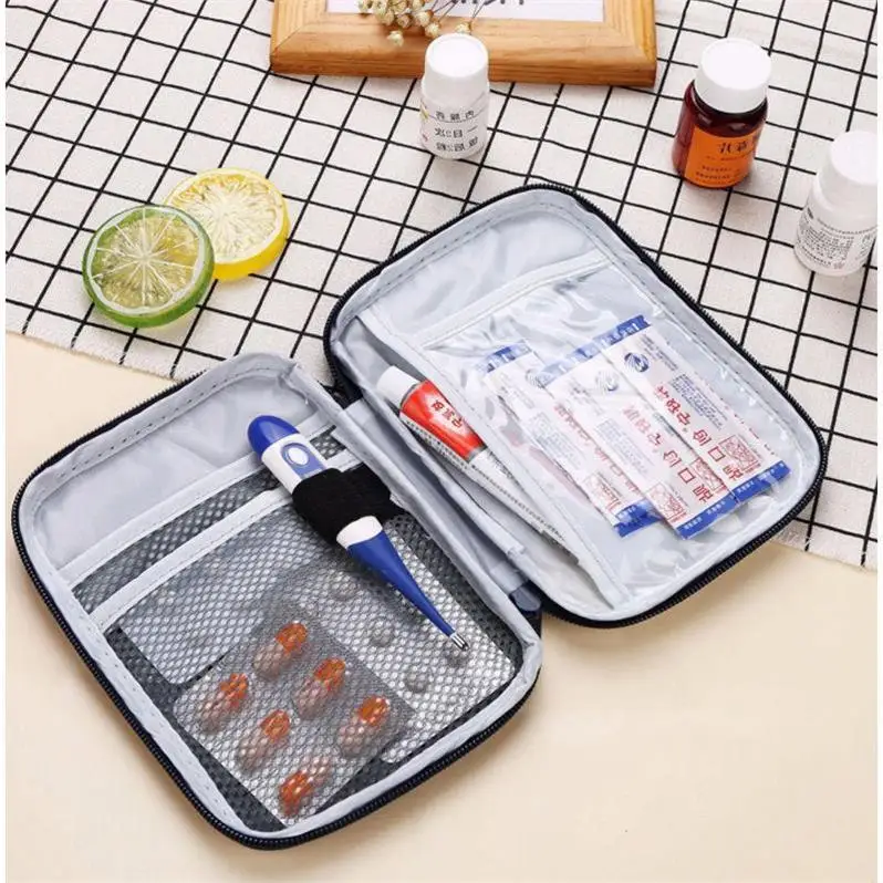 Trousse de secours,Mini sac à médicaments portable,trousse de premiers soins,kits d'urgence ...