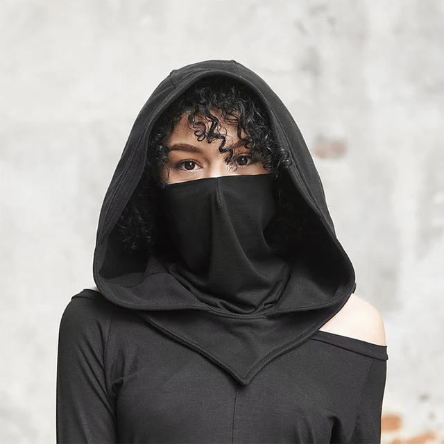 Scaly Pauldron Hood Medieval Cowl With Scaly Pauldron - Gothic ...
