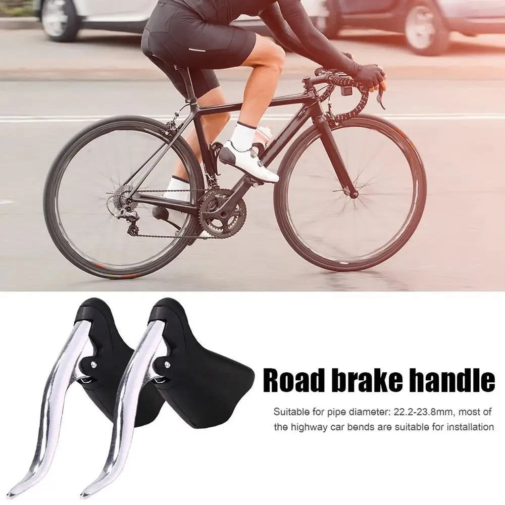 Bicycle Brake Lever 1 Pair Aluminum Durable Bike Handlebar Brake Handle ...