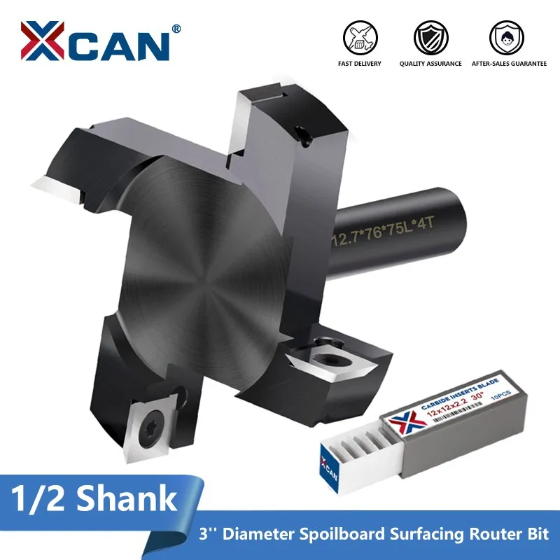 XCAN-Milling-Cutter-1-2-Shank-Wood-Planer-Router-Bit-with-12x12mm ...