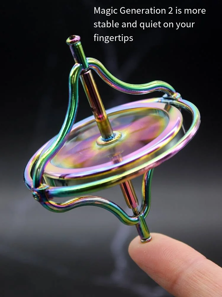 Office-Party-Game-Metal-Spinning-Top-Toys-For-Children-Adult-Antistress ...