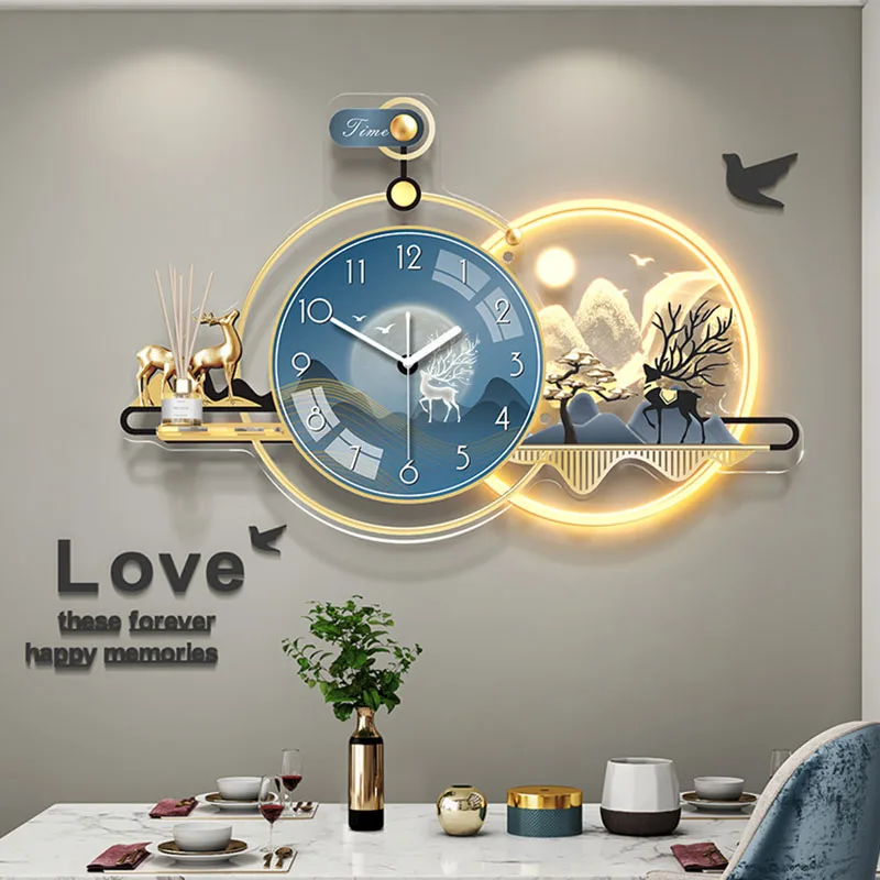 Art-Mural-Wall-Clocks-Living-Room-Led-Luxury-Modern-Design-Wall-Watch ...