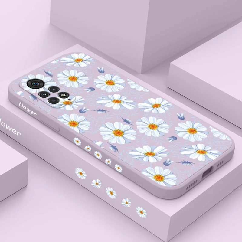 Daisies-Among-Grass-Phone-Case-For-Xiaomi-Redmi-Note-12-12S-11-11S-11T ...