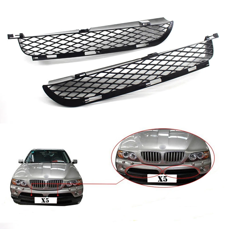 For-BMW-X5-E53-2004-2005-2006-Front-Lower-Bumper-Grille-Inlet-Grill ...