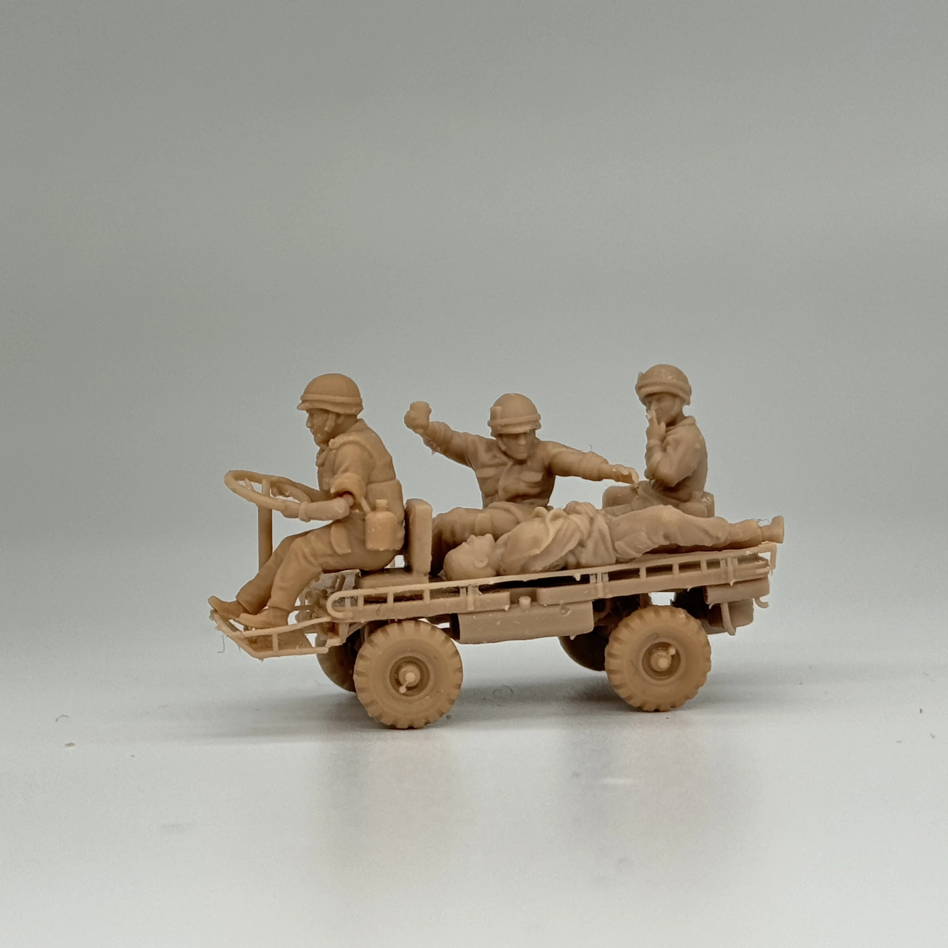 1-72-Scale-Resin-Model-kit-Vietnam-War-US-M274-multi-function-flat-car ...
