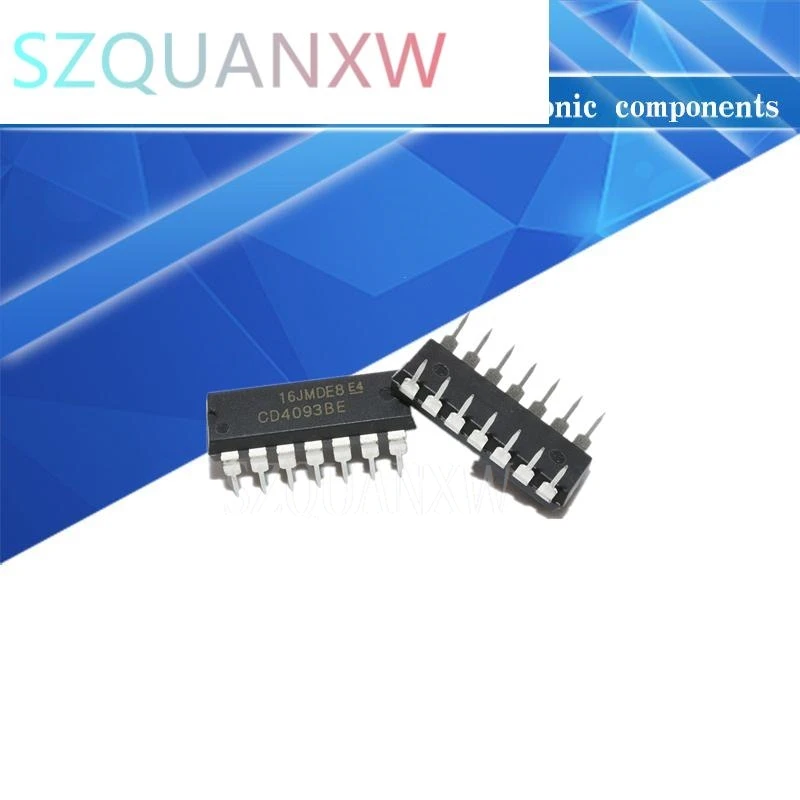 10PCS-CD4093BE-HCF4093BE-CD4093-DIP-DIP-14-CD4072BE-CD4072-CD4073BE ...