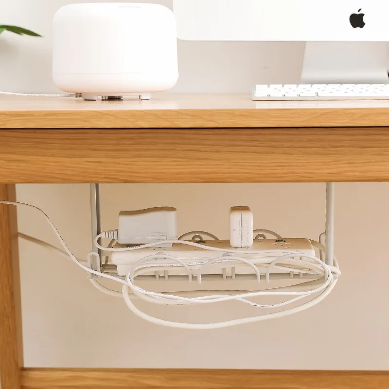 Table-Bottom-Power-Cable-Strip-Storage-Rack-Cable-Tray-Compartment ...