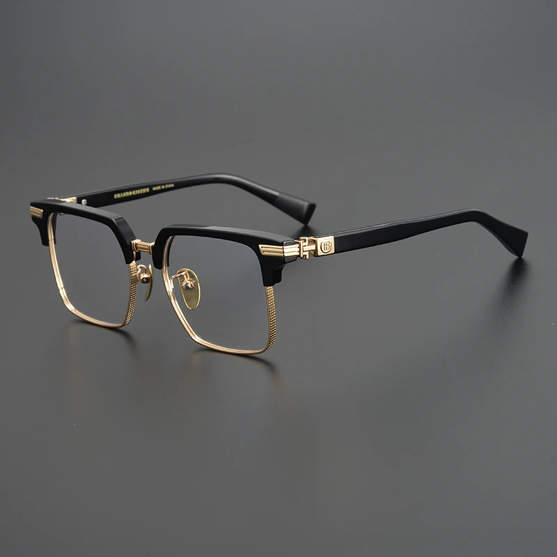 Gafas-cuadradas-hechas-a-mano-para-hombre-y-mujer-anteojos-de-acetato ...