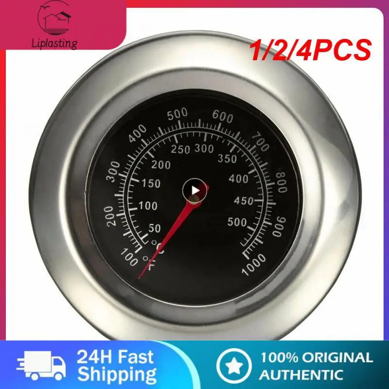 1-2-4PCS-Barbecue-Thermometer-Stainless-Steel-Oven-Cooker-Thermometer ...
