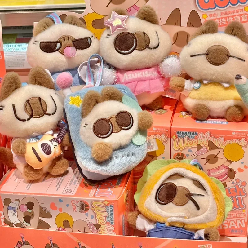 Azuki-Can-Azukisan-Campus-Series-Siamese-Cat-Pluhs-Doll-Blind-Box ...