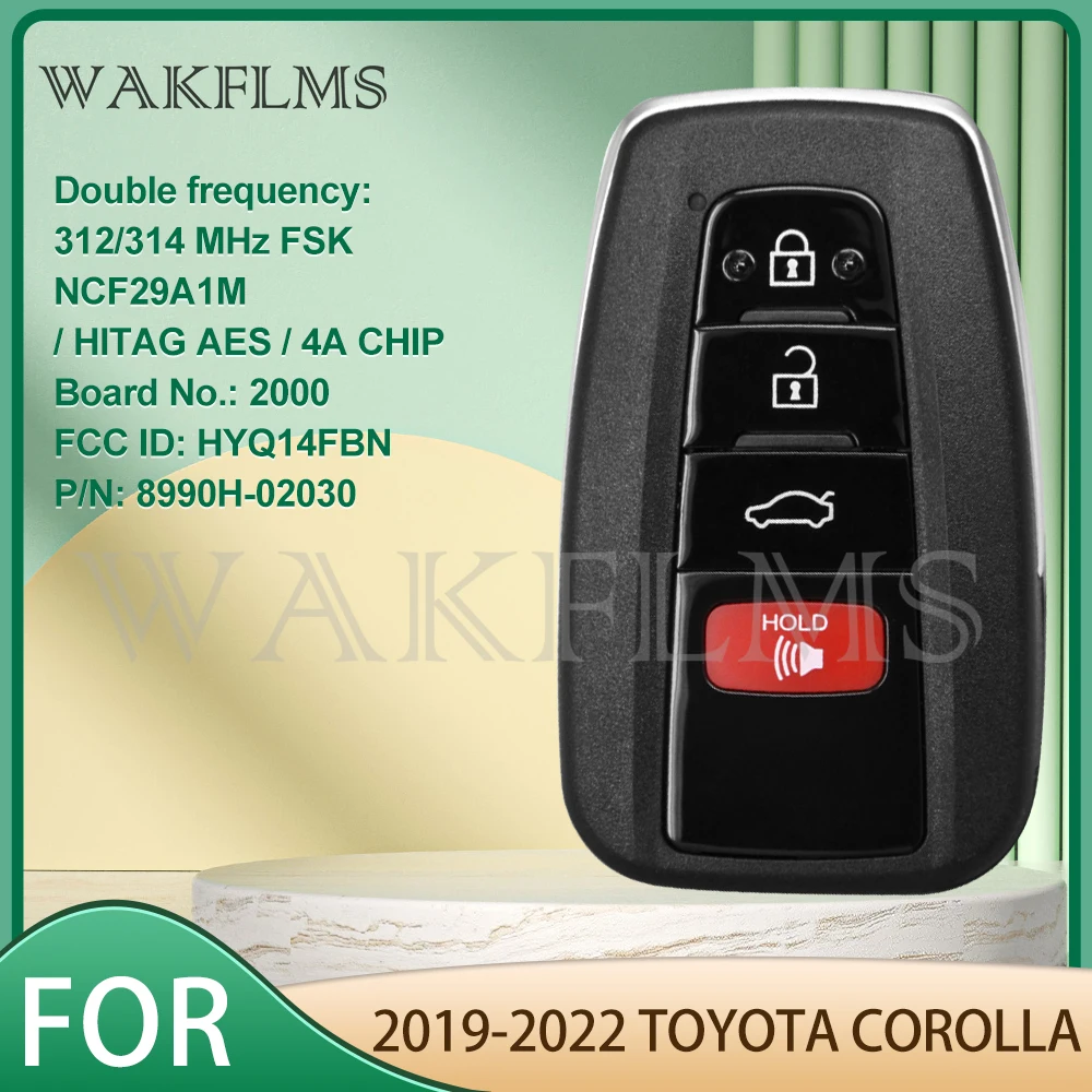 Toyota Corolla Key 2022