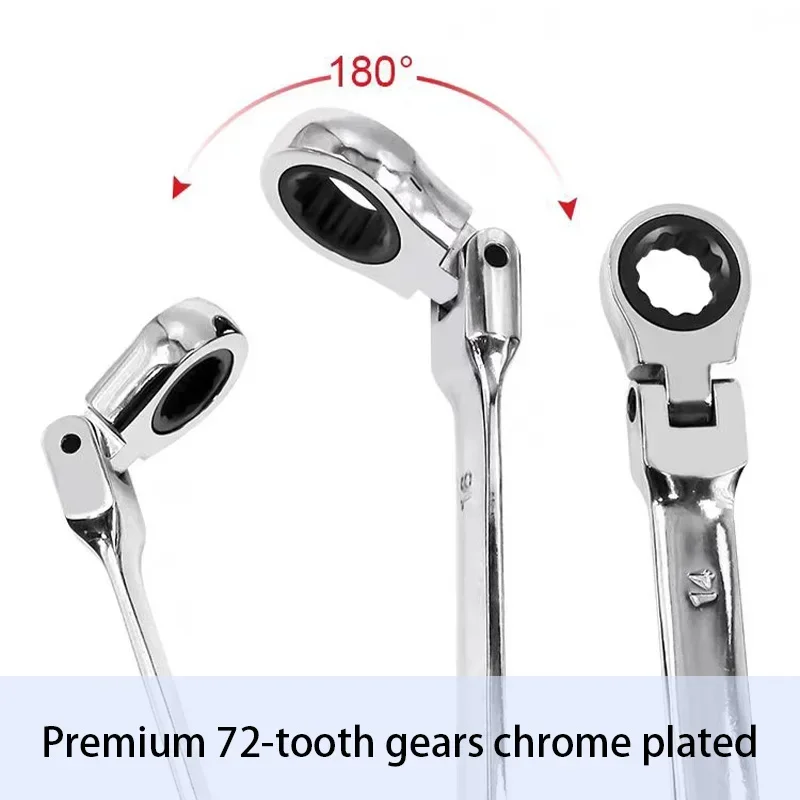 Premium 72 Tooth Gear Chrome Organizer Car Repair Tools New Style ...