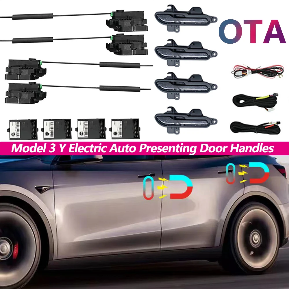 Manillar-de-puerta-el-ctrico-para-Tesla-modelo-3-Y-manillar-con-LED ...