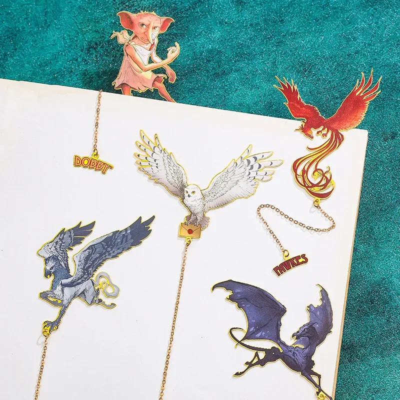 Metal-Bookmark-Harries-Potter-Movie-Peripherals-Gryffindor-Magic-Elves ...