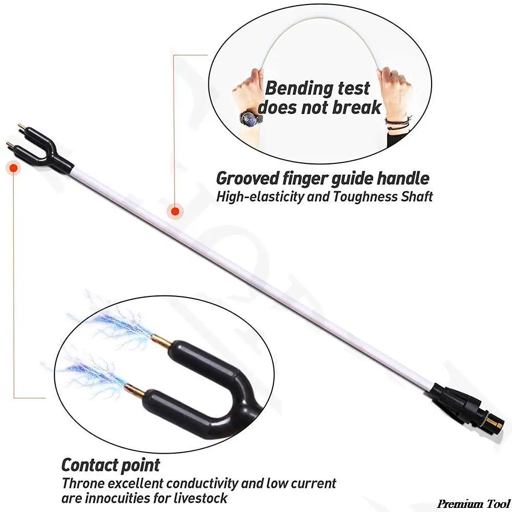 Cow Pig Goats Chase Rod Electric Pig Chase Stick Waterproof Livestock ...
