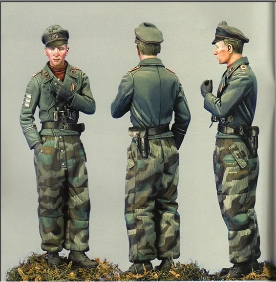 1/16 Scale Die Cast Resin Figure Model Assembly Kit Resin Model ...