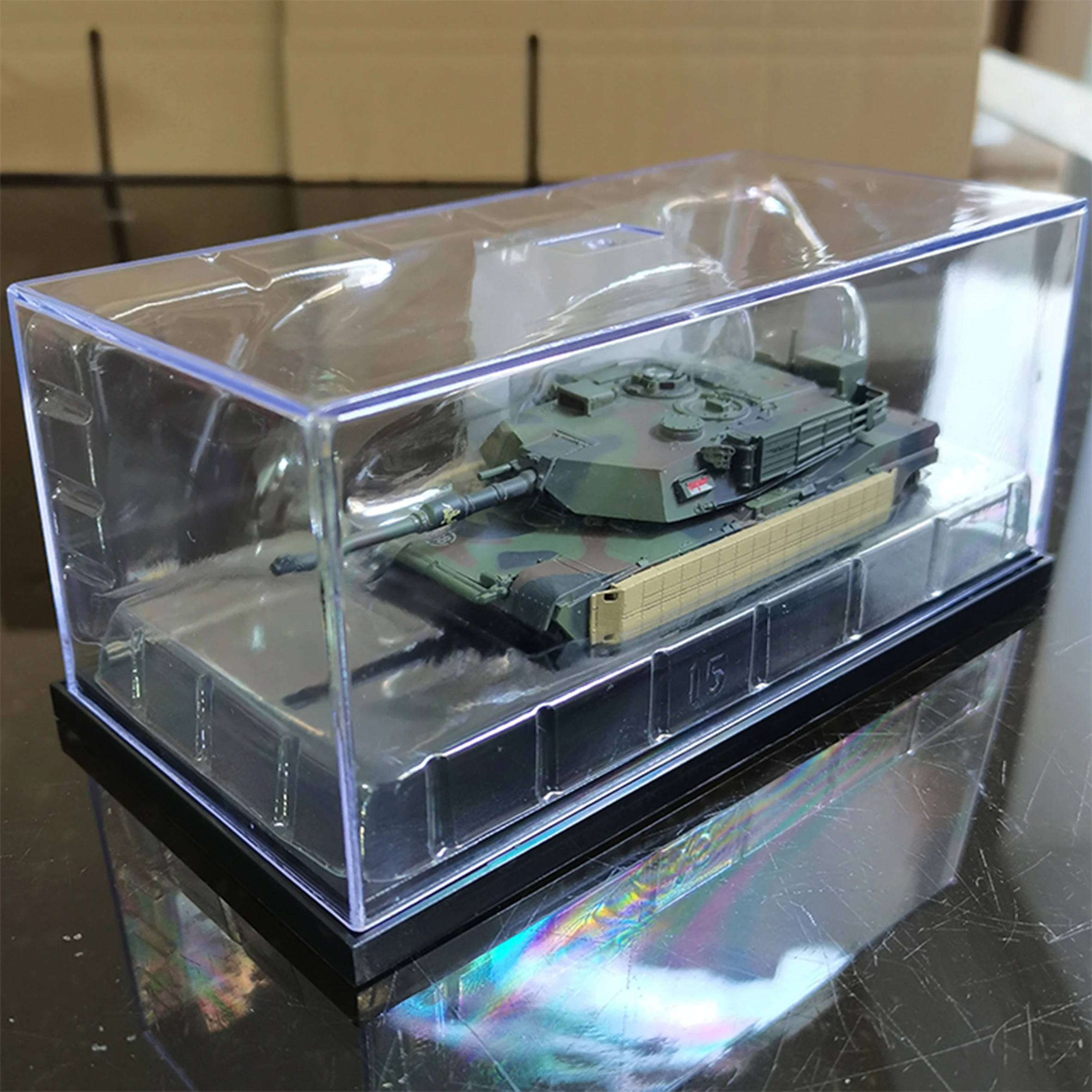 1: 72 DG 63033 US M1A1 AIM TUSK Abrams main battle tank static finished ...