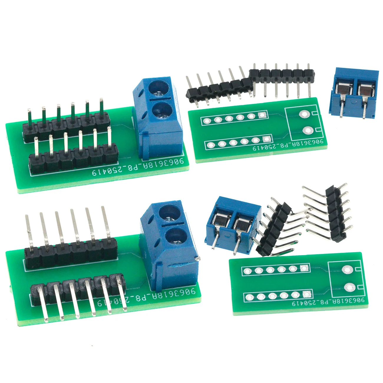 2.54MM DuPont Cable Adapter 2P Terminal to 12P Pin Module Connector ...