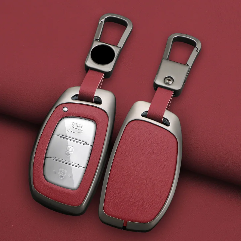 3-4-button-Zinc-Alloy-Car-Smart-Key-Case-Suitable-For-Modern-Tucson ...