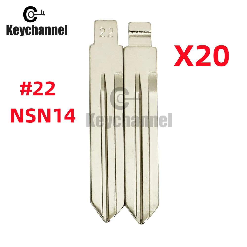Keychannel-20PCS-NSN14-KD-Key-Blade-22-Universal-Car-Key-Blank-for-KD ...