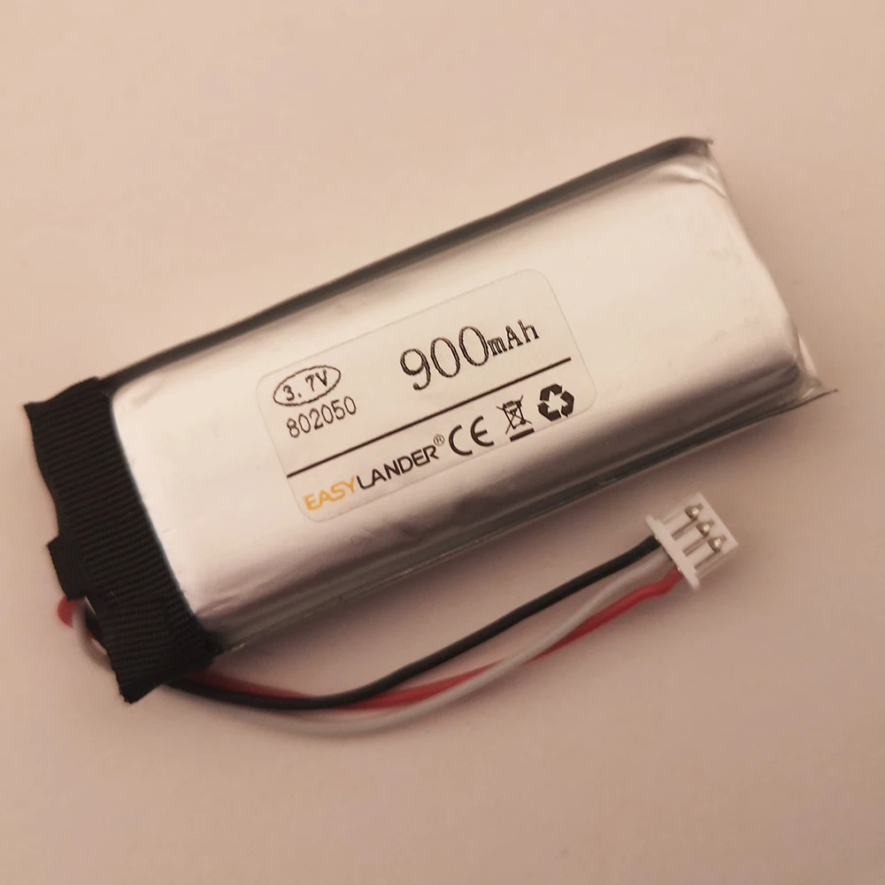 1-25-3Pin-802050-3-7V-900mAh-Rechargeable-Li-Polymer-Li-ion-Battery-For ...