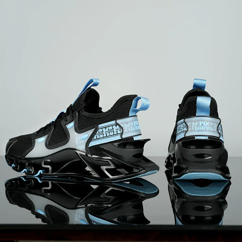 Hot Sales Trend Men's Blade Running Shoes Breathable Sneakers Jogging ...