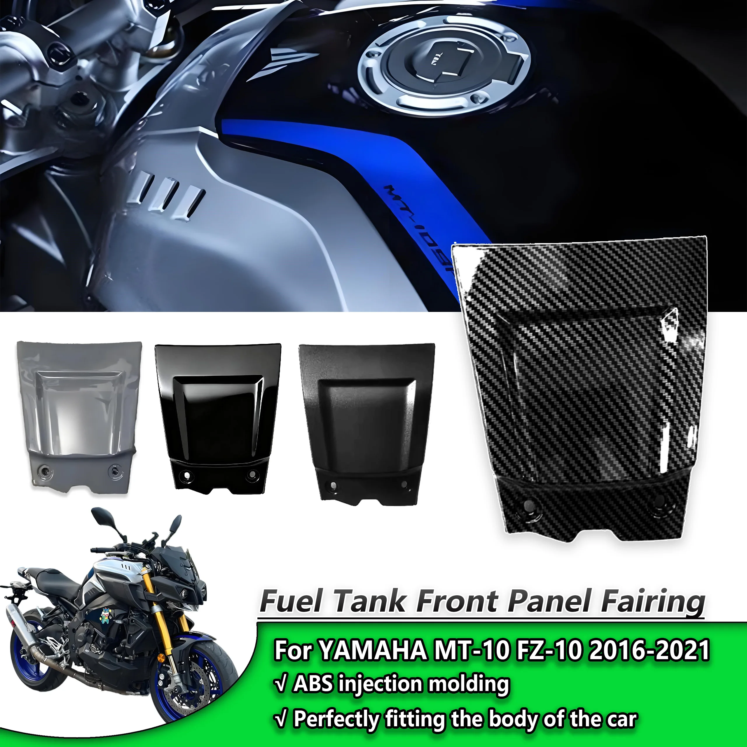 For YAMAHA MT-10 FZ-10 mt10 fz10 2016 2017 2018 2019 2020 2021 ...