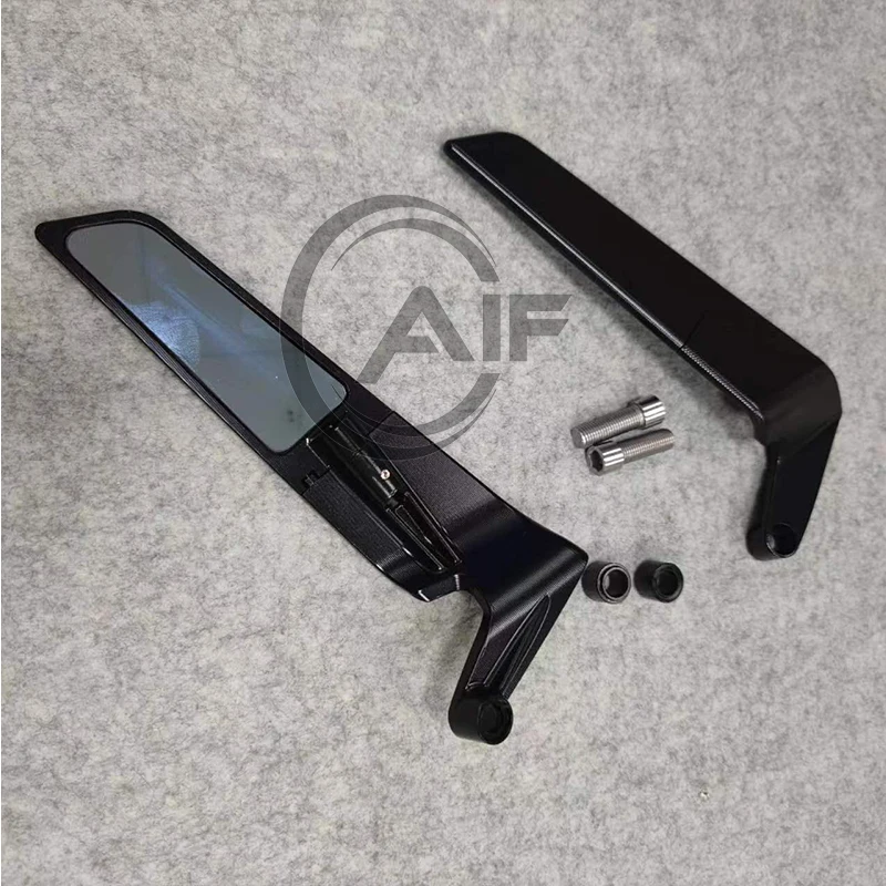 Motorcycle-Universal-CNC-360-Adjustable-Wind-Wing-Rear-View-Mirror-For ...