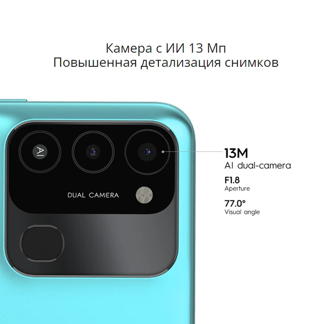 Original TECNO SPARK Go 2022 Smartphone Helio A22 Mobile Battery 5000mAh Phones 2+32GB 6.52HD+D ...