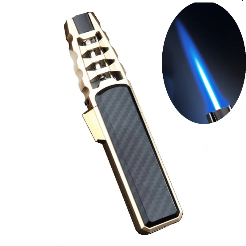 JOBON New Strong Outdoor Long Gun Butane Lighter Metal Turbo Windproof ...