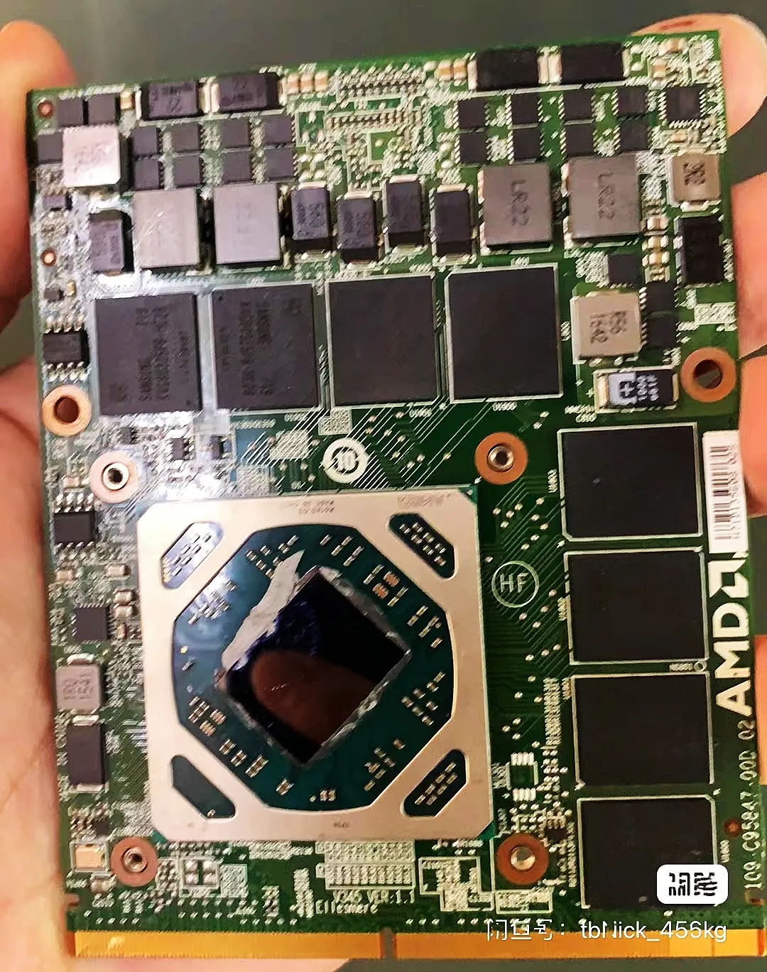 wx7100 8GB mxm Video Card 109 c95847 00d 02 para dell Precision 7720 ...