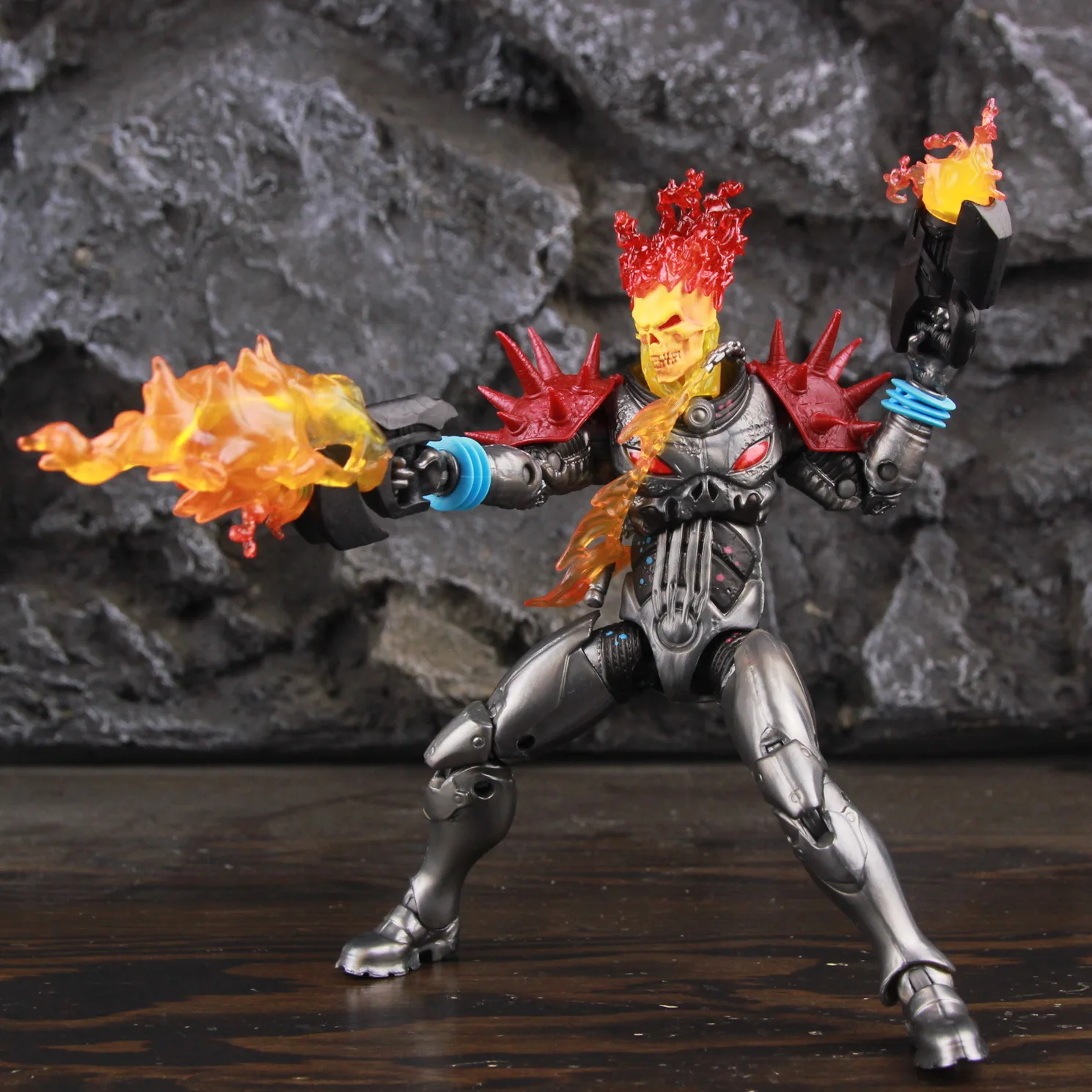 Original Marvel Legends Cosmic Ghost Rider 6" Action Figure Fire Whip ...