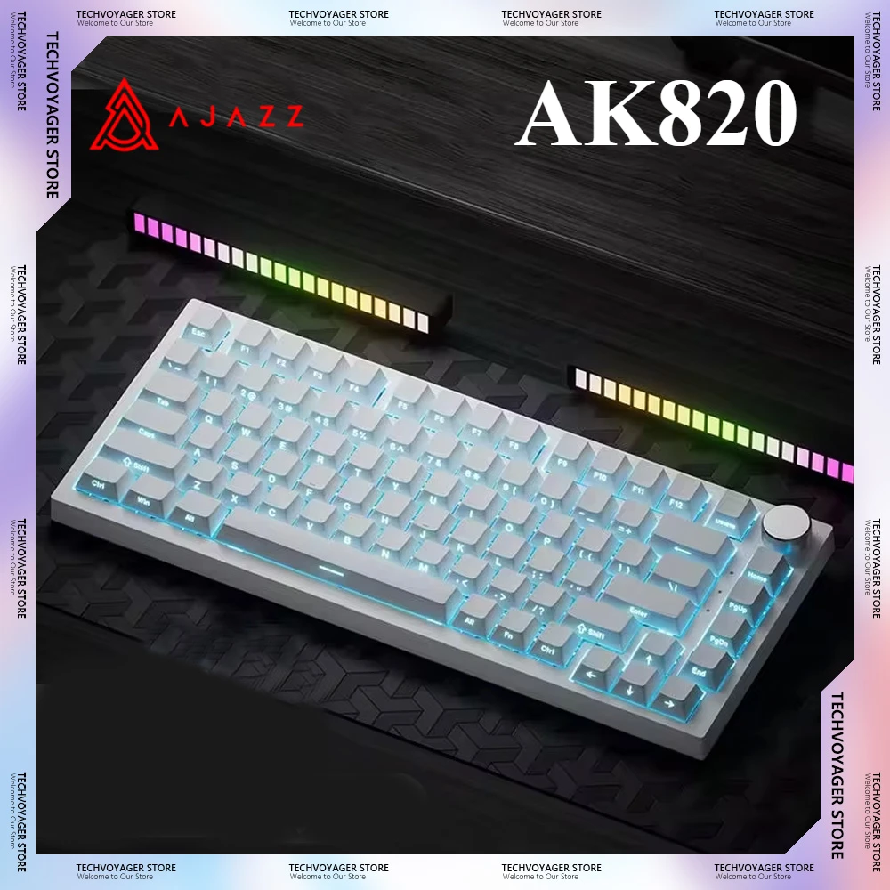 AJAZZ-AK820-Pro-teclados-mec-nicos-RGB-intercambio-en-caliente-perilla-multifuncional-inal ...