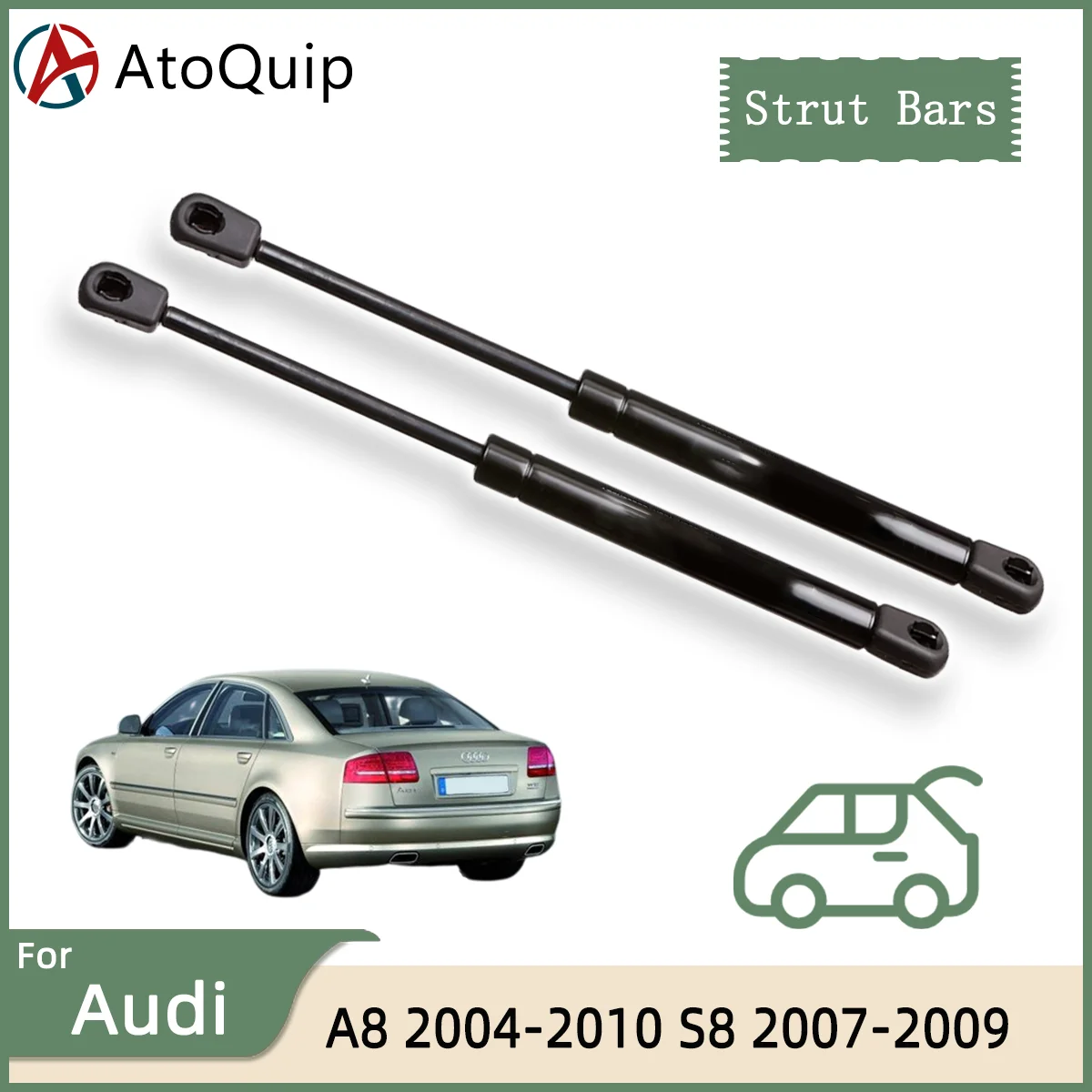 Struts Support Bar For Audi A8 2004-2010 S8 2007-2009 4E0827551A Gas ...