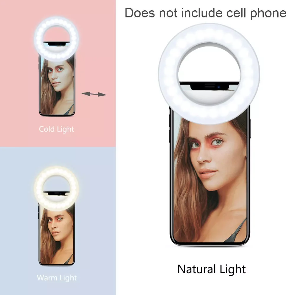 Phone Camera Ring Light Selfie Fill Light - NZshopsmart