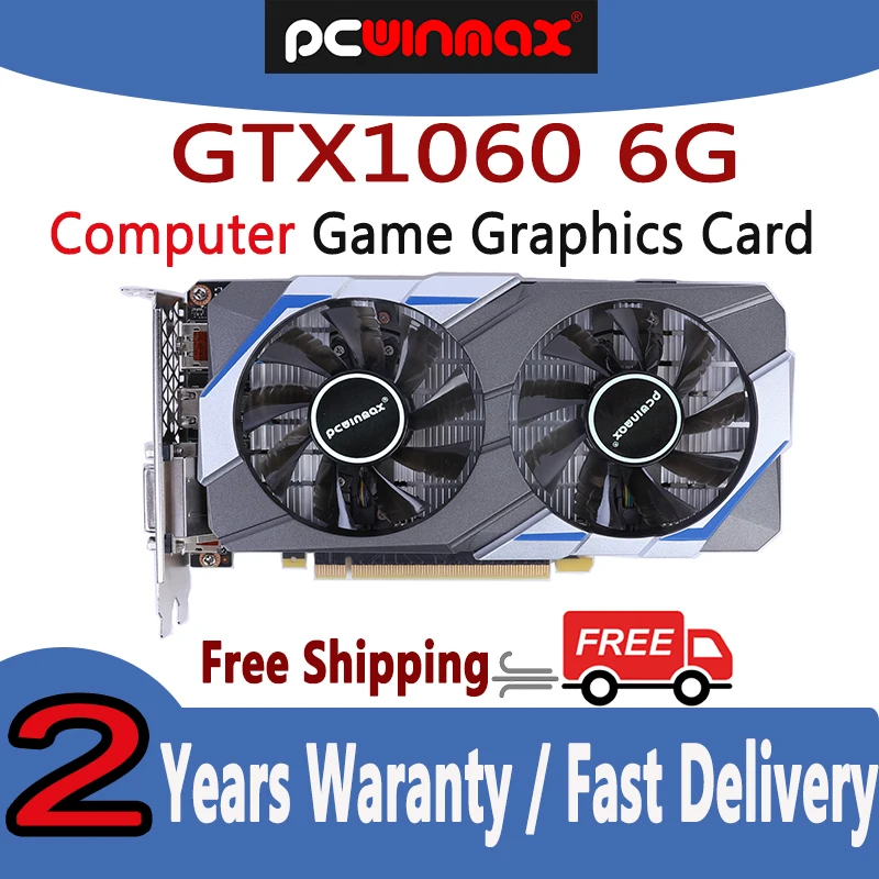 PCWINMAX-GTX-1060-6GB-DDR5-192BIT-Origina-Gaming-Multimedia-Video ...